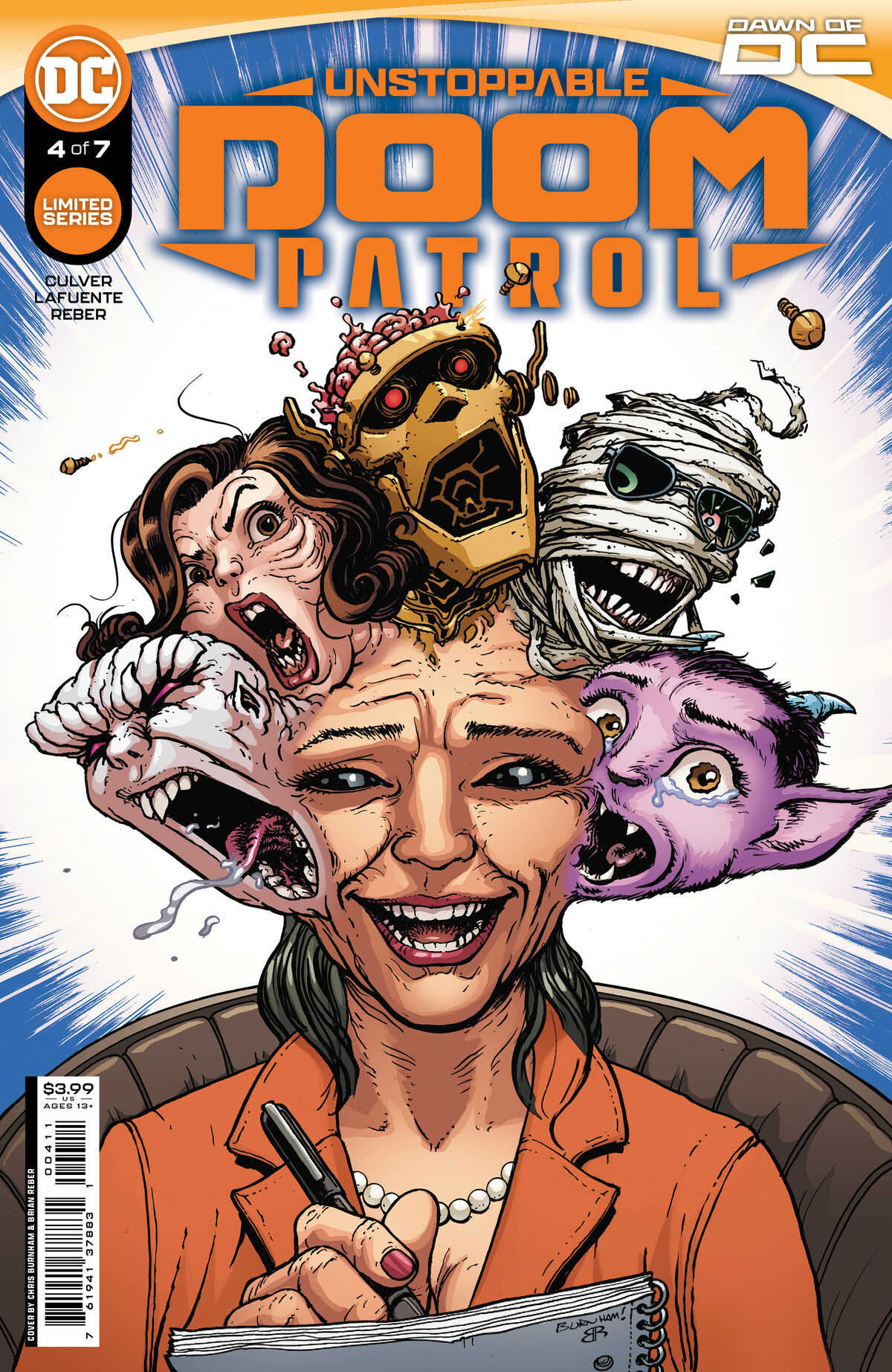 Unstoppable Doom Patrol Vol 1 4 Dc Database Fandom