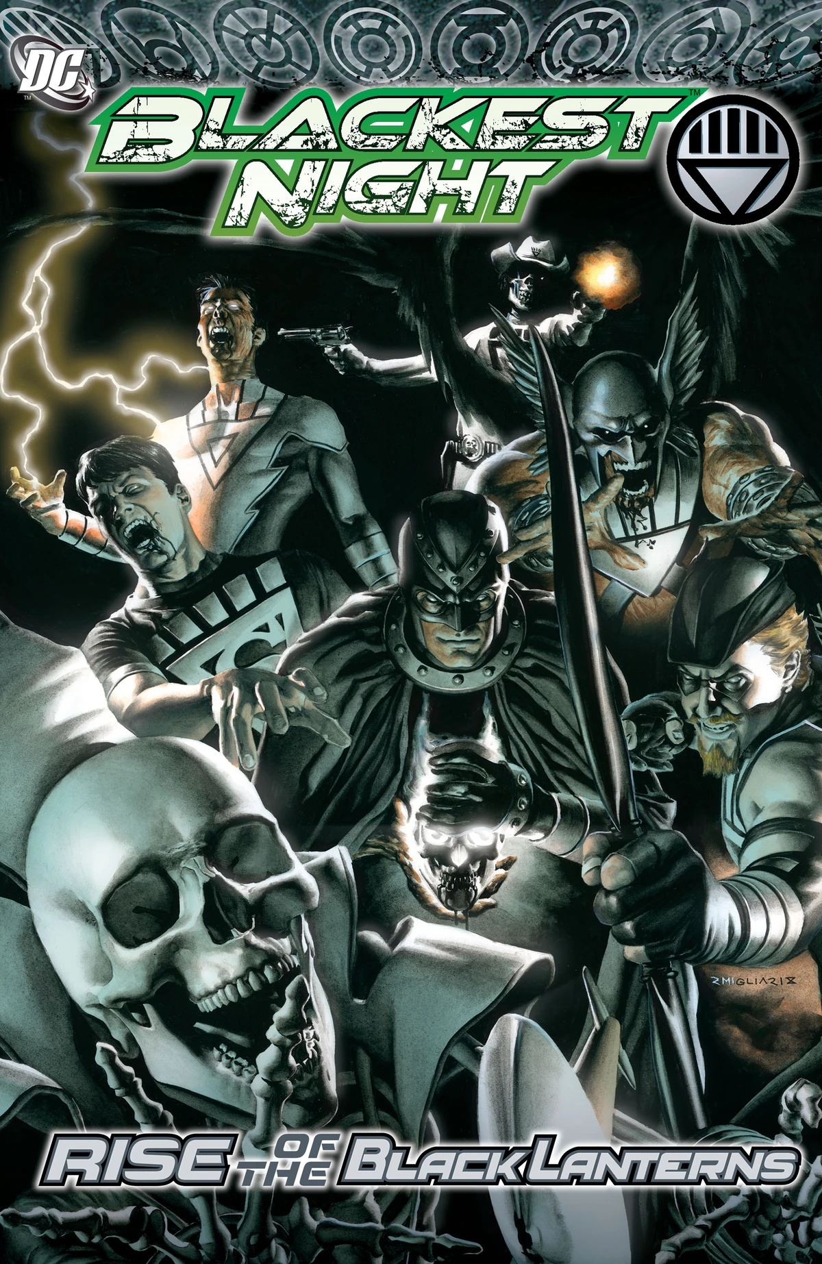 Blackest Night: Rise of the Black Lanterns (Collected) | DC Database ...