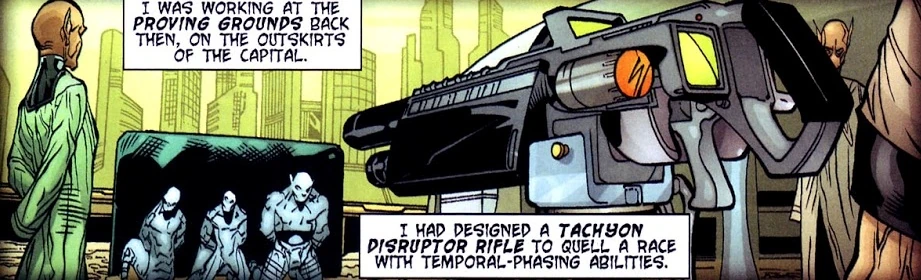 Tachyon Disruptor Rifle | DC Database | Fandom