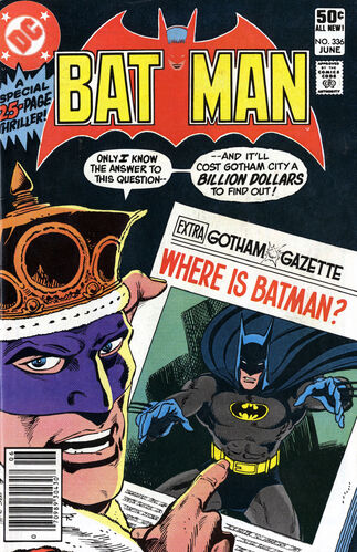 Batman Vol 1 336 | DC Database | Fandom