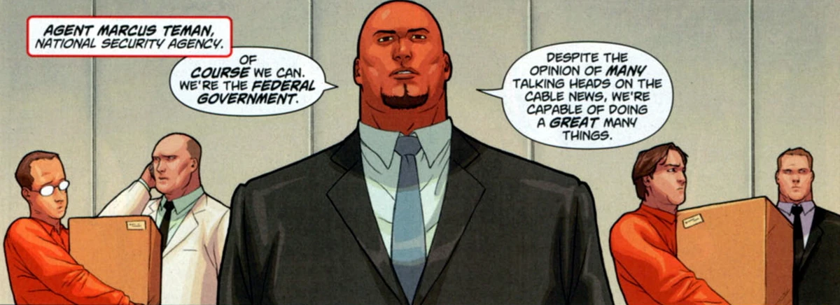 Marcus Teman (New Earth) | DC Database | Fandom