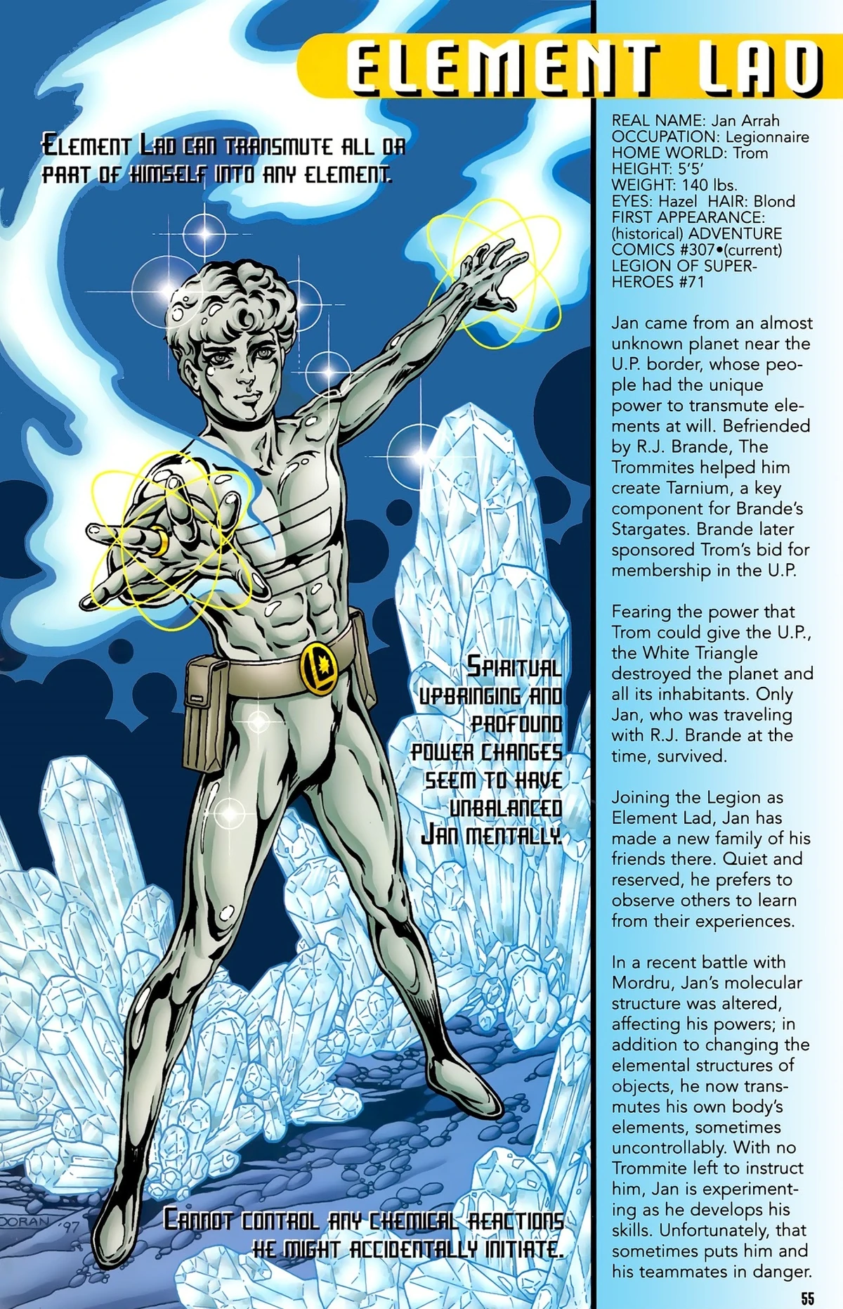 Jan Arrah (Post-Zero Hour) | DC Database | Fandom