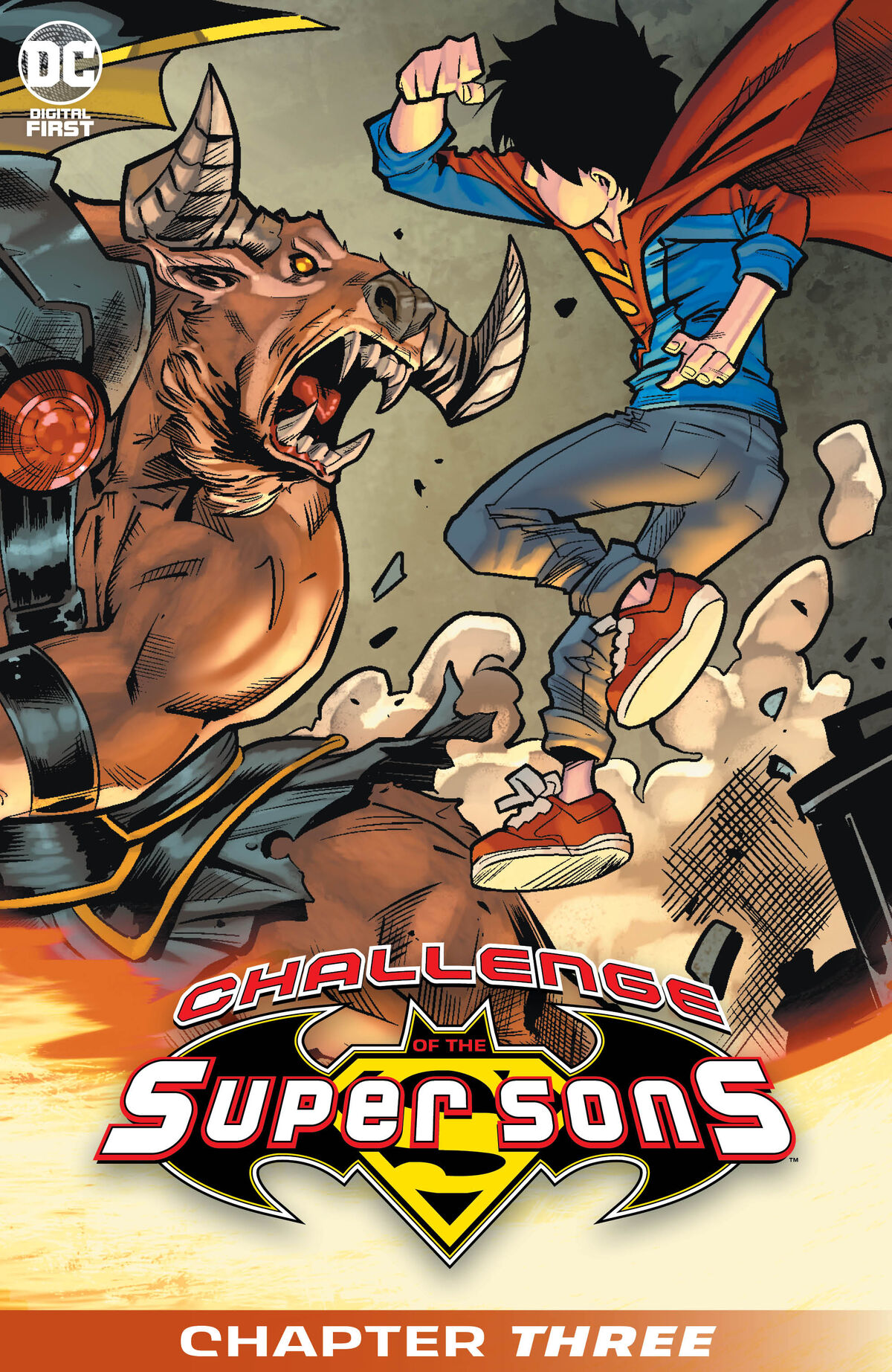 Challenge Of The Super Sons Vol 1 3 Digital Dc Database Fandom