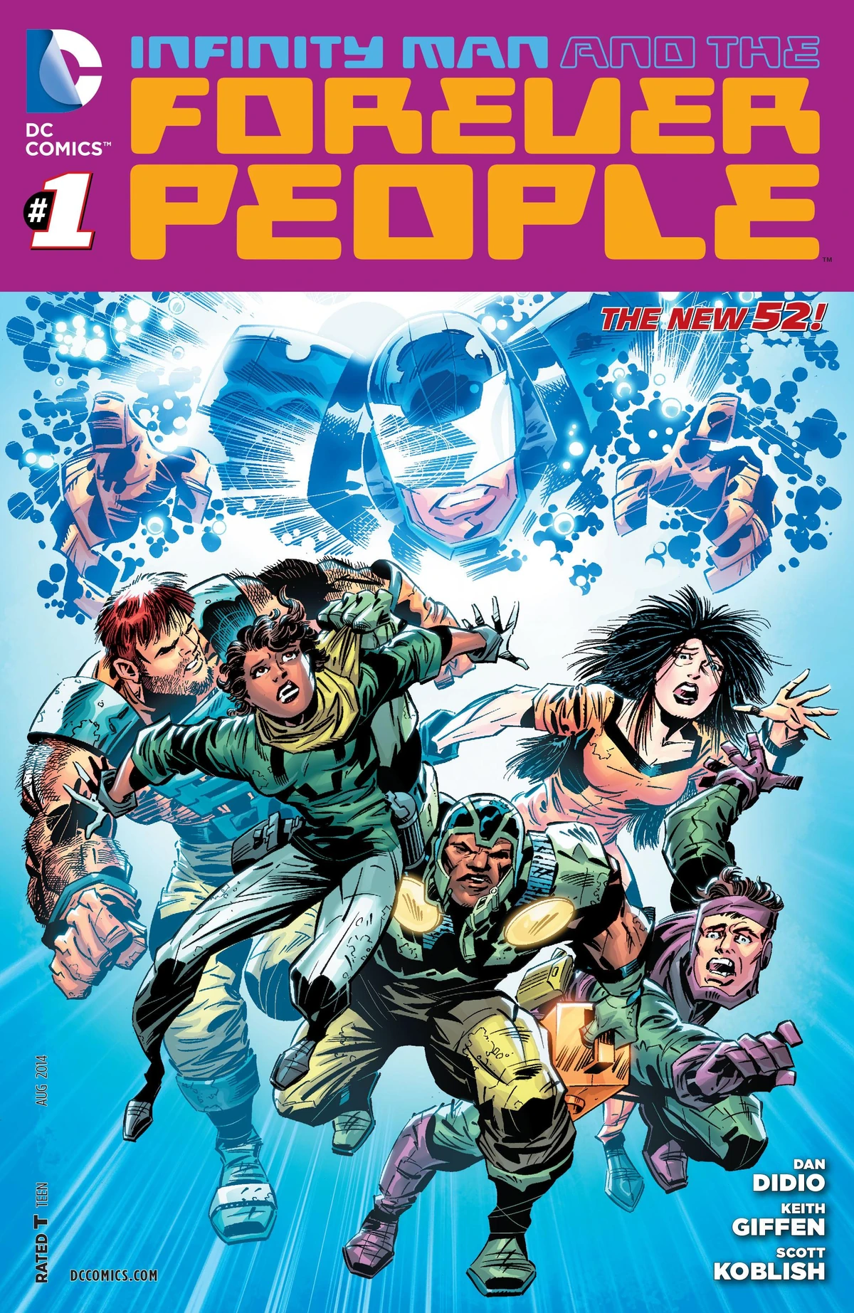 Infinity Man and the Forever People Vol 1 1 | DC Database | Fandom