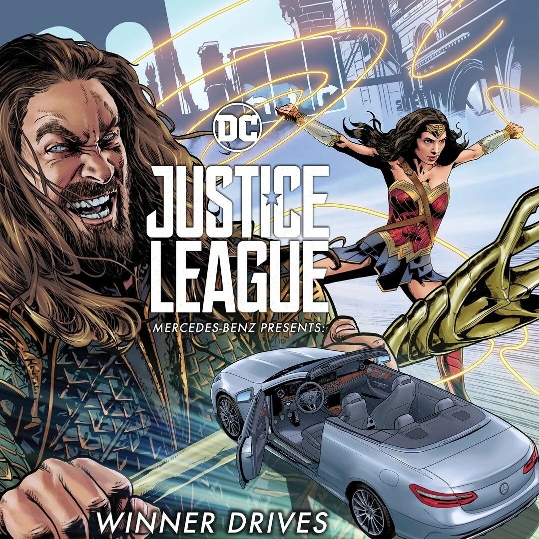 Justice League Mercedes Benz