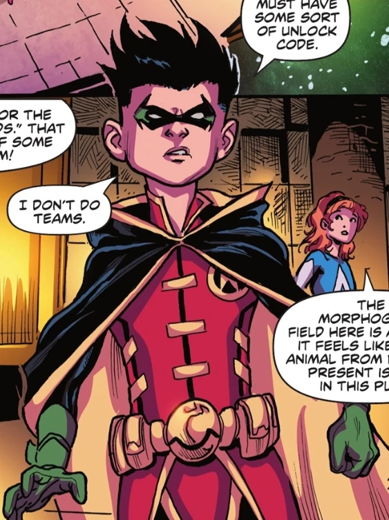 Damian Wayne And Supergirl