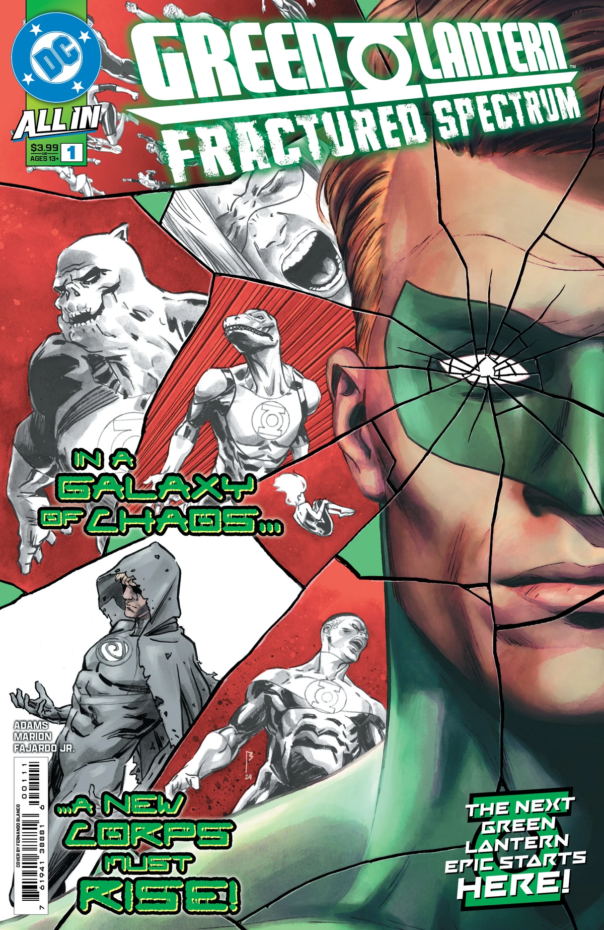 Green Lantern: Fractured Spectrum (2025) #1 | DC Database | Fandom