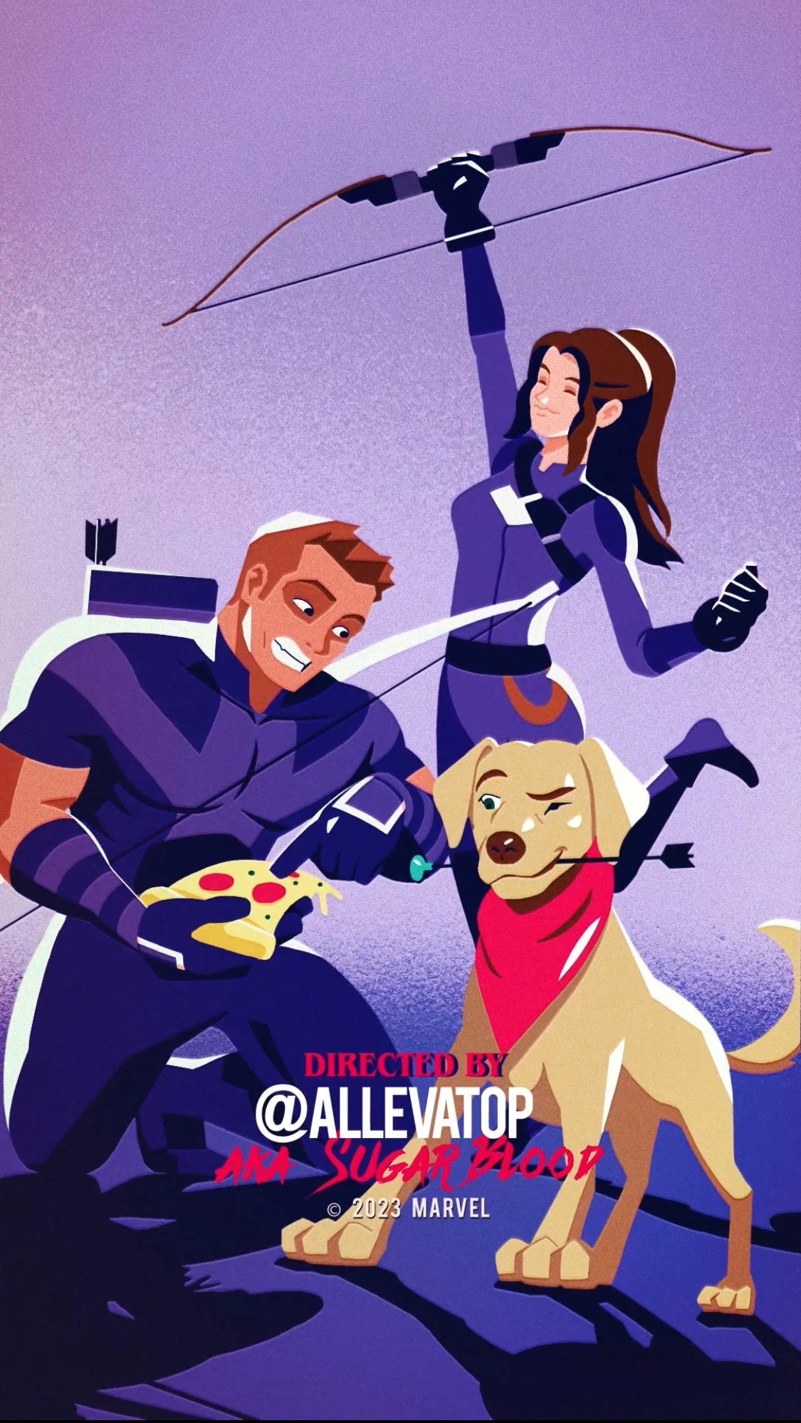 Hawkeye vs. Hawkeye... vs. Lucky the Pizza Dog?!? (Short) | Marvel ...