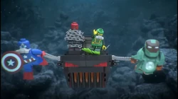 Lego Marvel Super Heroes: Iron Skull Sub Attack (Short) | Marvel ...