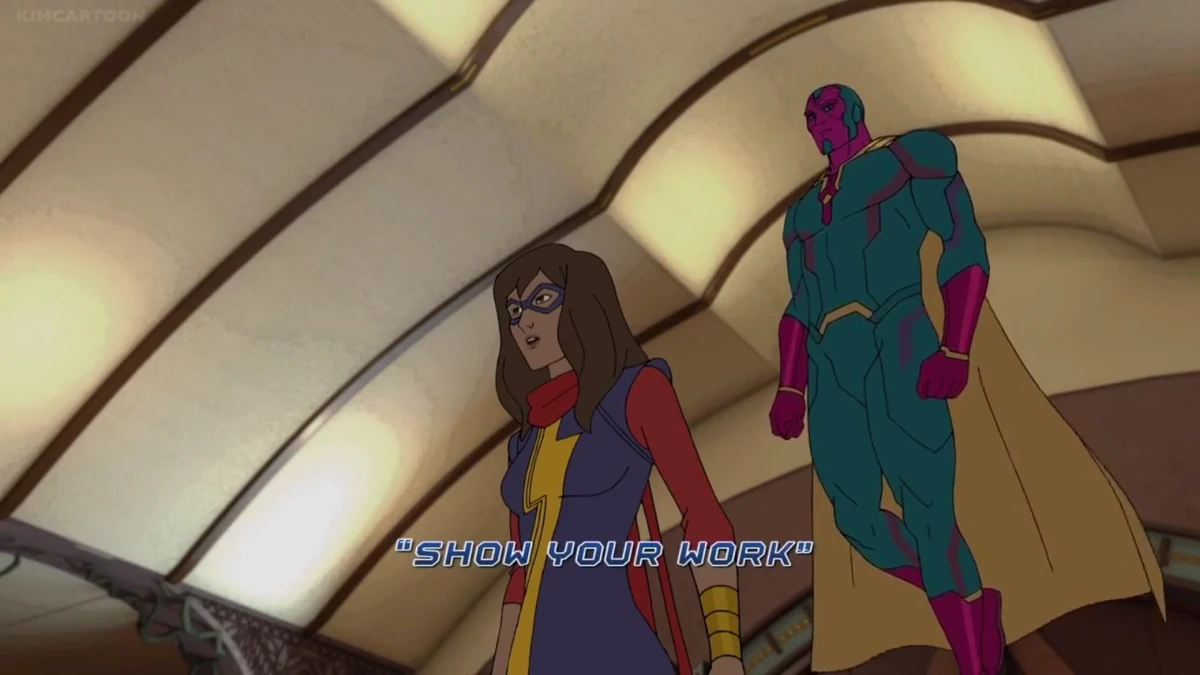 Show Your Work | Marvel Animated Universe Wiki | Fandom