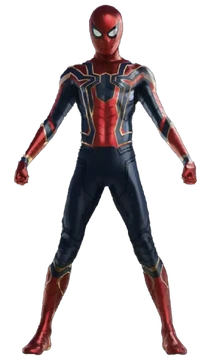 how to draw spider man infinity war