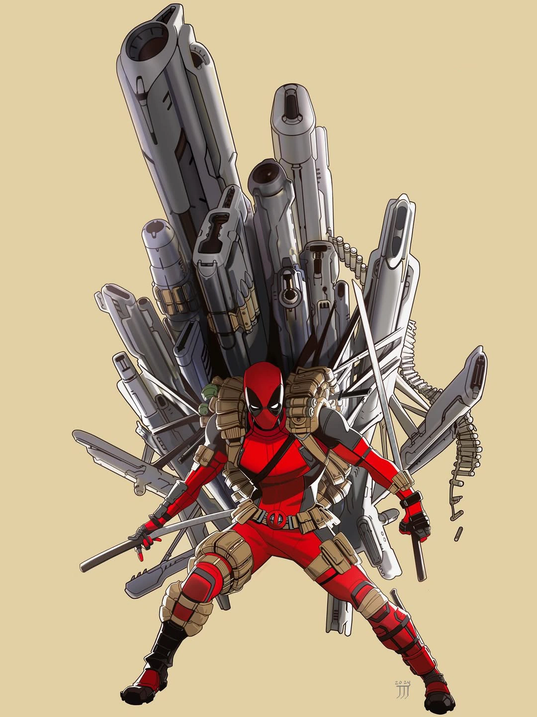 Deadpool | Arsenal-Wielding Deadpool | Marvel Cinematic Universe Wiki ...