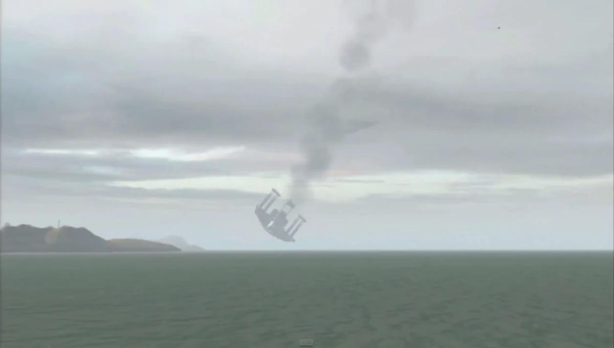 Destruction of the Flying Fortress | Marvel Cinematic Universe Wiki ...