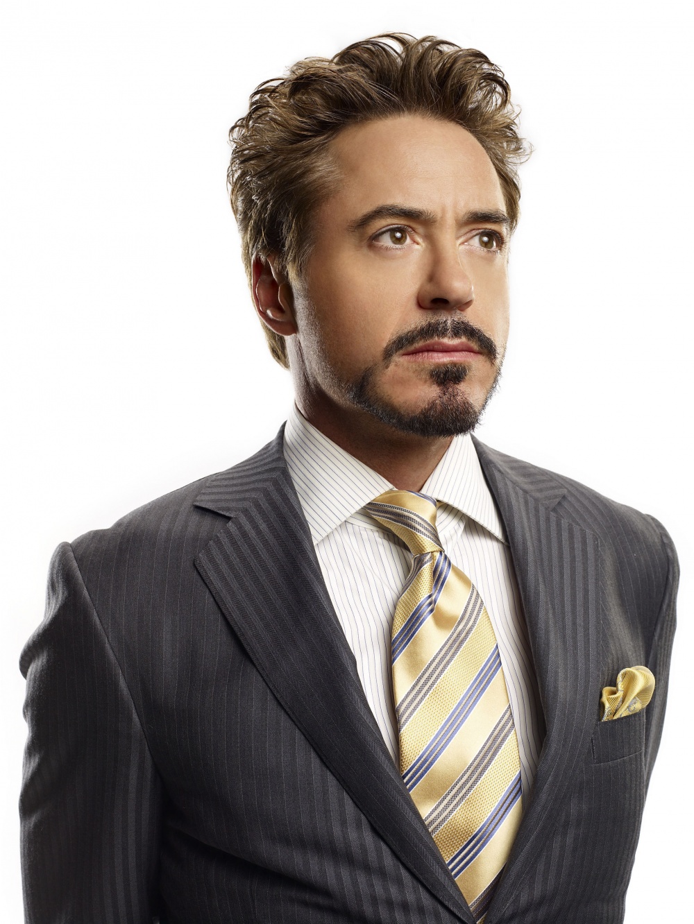 Tony Stark Iron Man Hairstyle