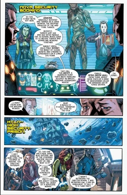 Guardians Of The Galaxy Rhomann Dey Wife
