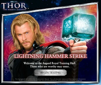 Thor: The Mighty Avenger - Lightning Hammer Strike | Marvel Cinematic ...