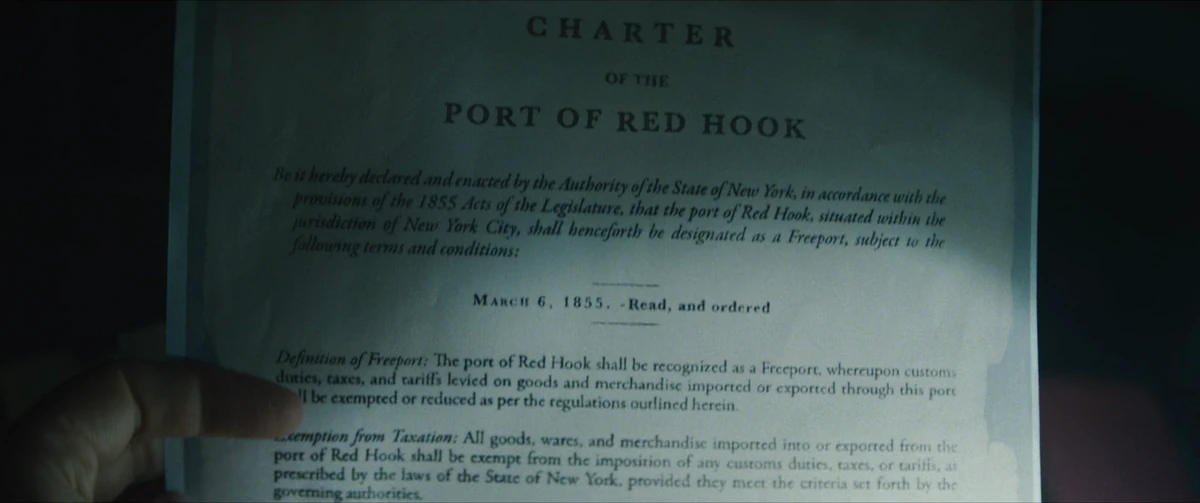 Charter of the Port of Red Hook | Marvel Cinematic Universe Wiki | Fandom