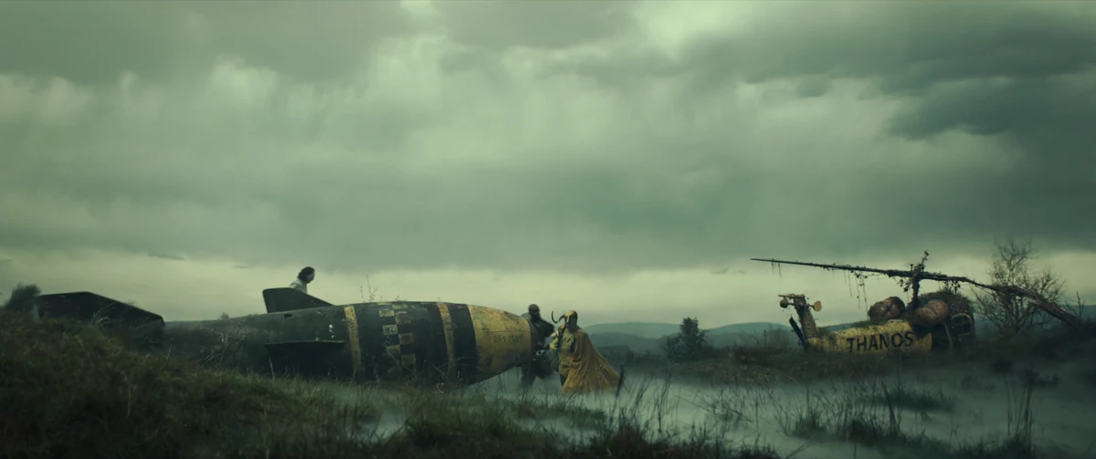 Thanos-Branded Helicopter Universe | Marvel Cinematic Universe Wiki ...