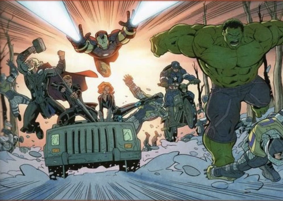Attack on the Hydra Research Base | Ultron Johannesburg Defeat | Marvel ...