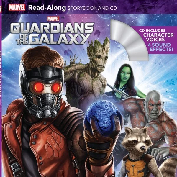 Guardians of the Galaxy Read-Along Storybook and CD | Marvel Cinematic ...