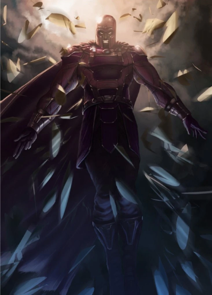 Magneto Comic Wallpaper 4k