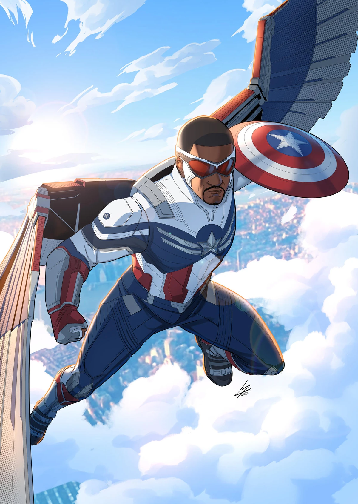 Samuel Wilson Earth-61609 | Marvel Fanon | Fandom