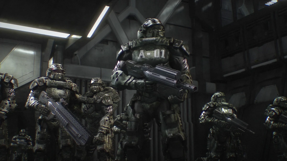 Orbital Drop Shock Trooper (Earth-7954) | Comic Crossroads | Fandom