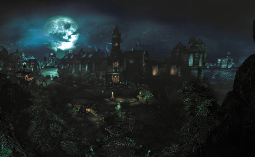 Arkham Island (Earth-5991) | Comic Crossroads | Fandom