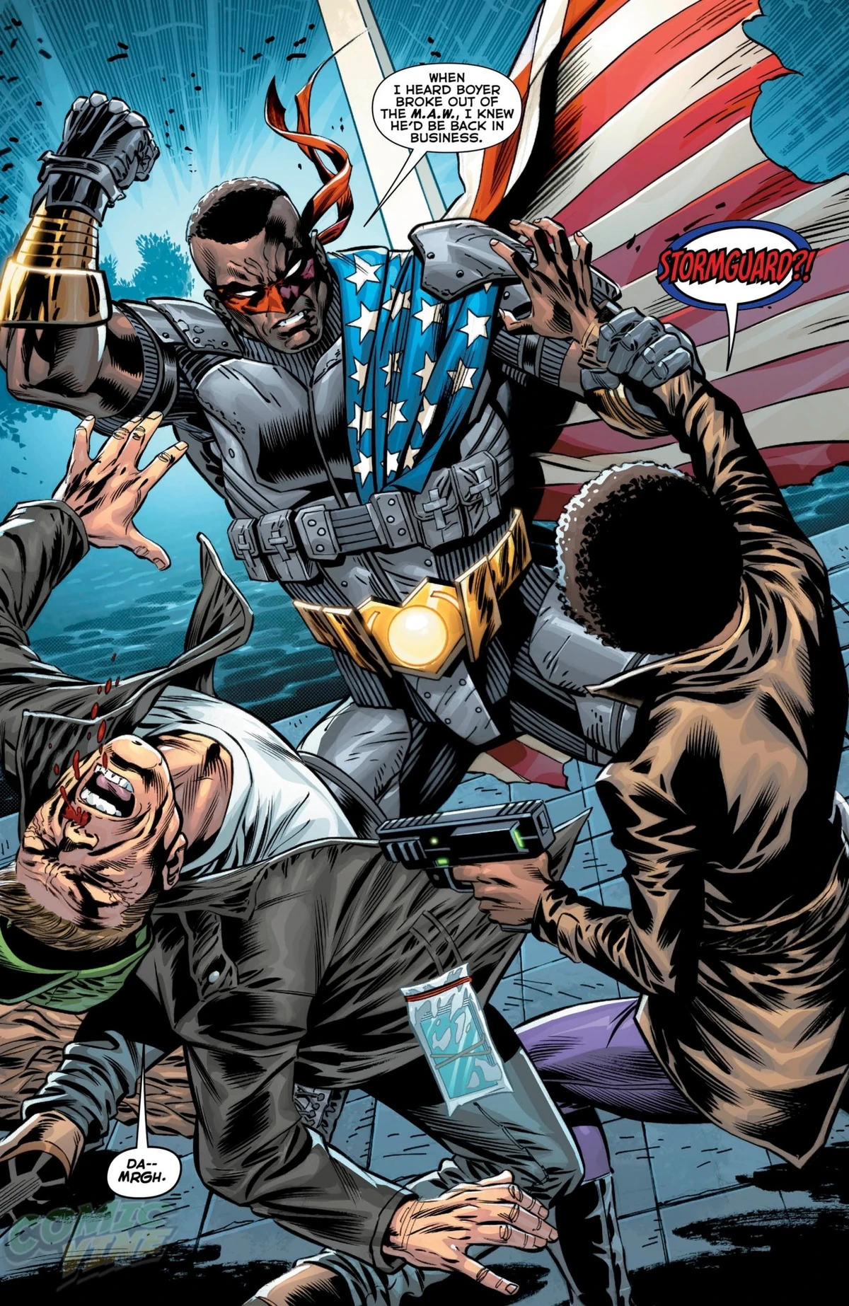 Darius Stone (ME-1) | Comic Crossroads | Fandom