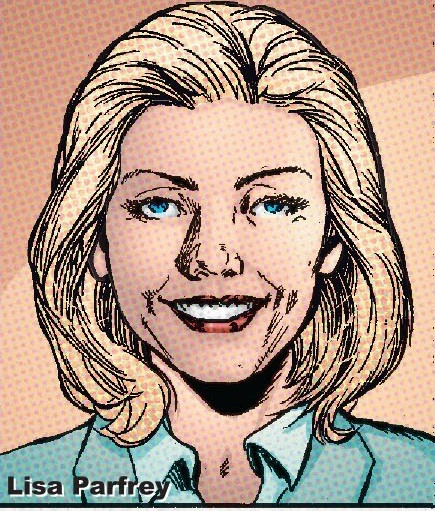 Lisa Parfrey (Earth-7045) | Comic Crossroads | Fandom