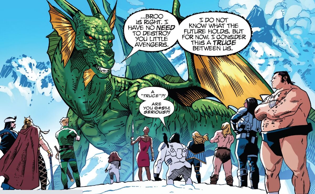 Fin Fang Foom Earth 616 Marvel Database Fandom