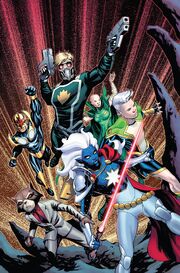 Guardians of the Galaxy Vol 7 1 McKone Variant Textless