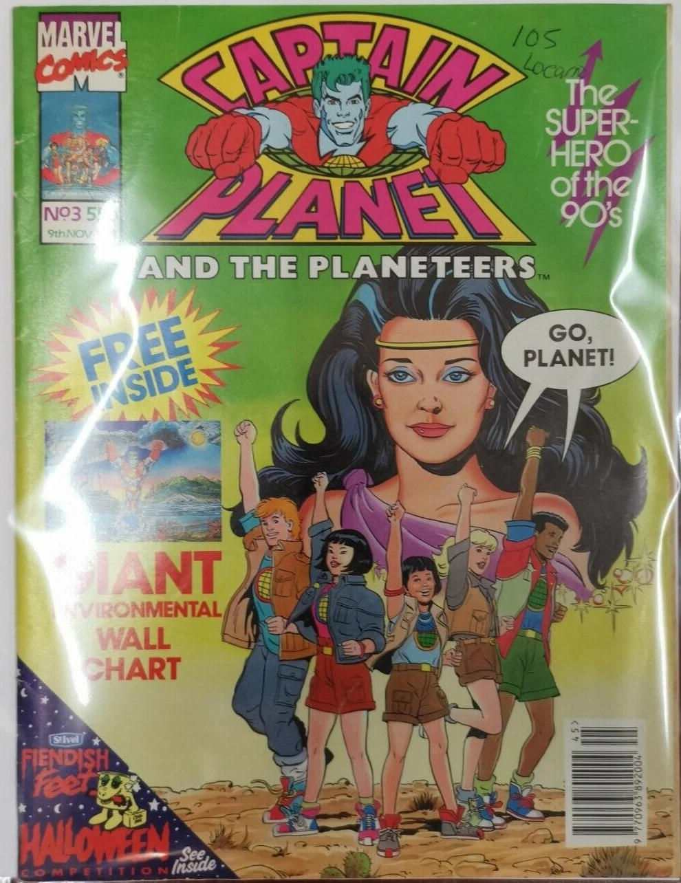 Captain Planet and the Planeteers (UK) Vol 1 3 | Marvel Database | Fandom
