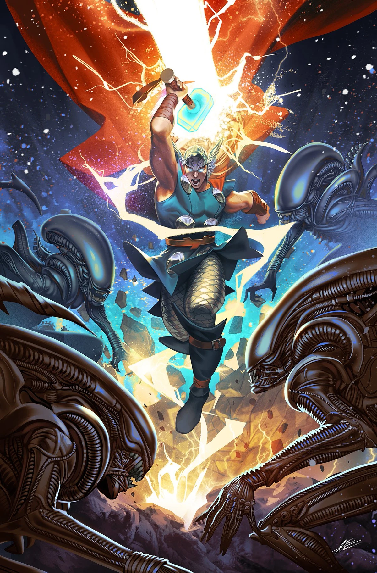 Aliens vs. Avengers Vol 1 2 | Marvel Database | Fandom