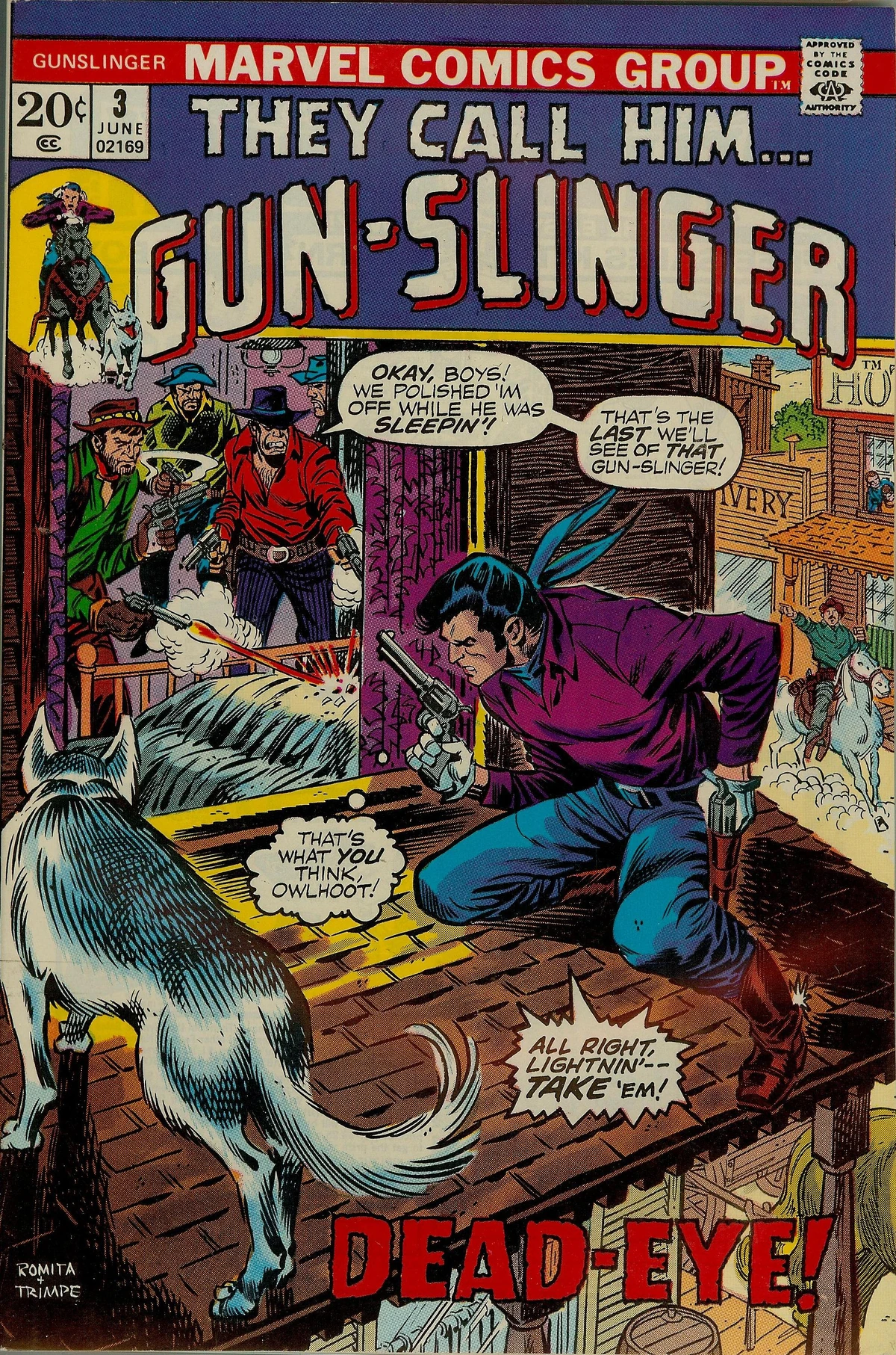 Gun-Slinger Vol 1 3 | Marvel Database | Fandom