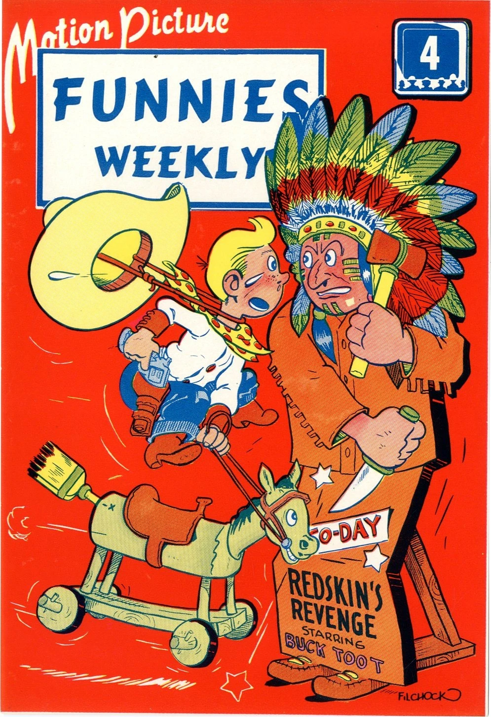 Motion Picture Funnies Weekly Vol 1 4 | Marvel Database | Fandom