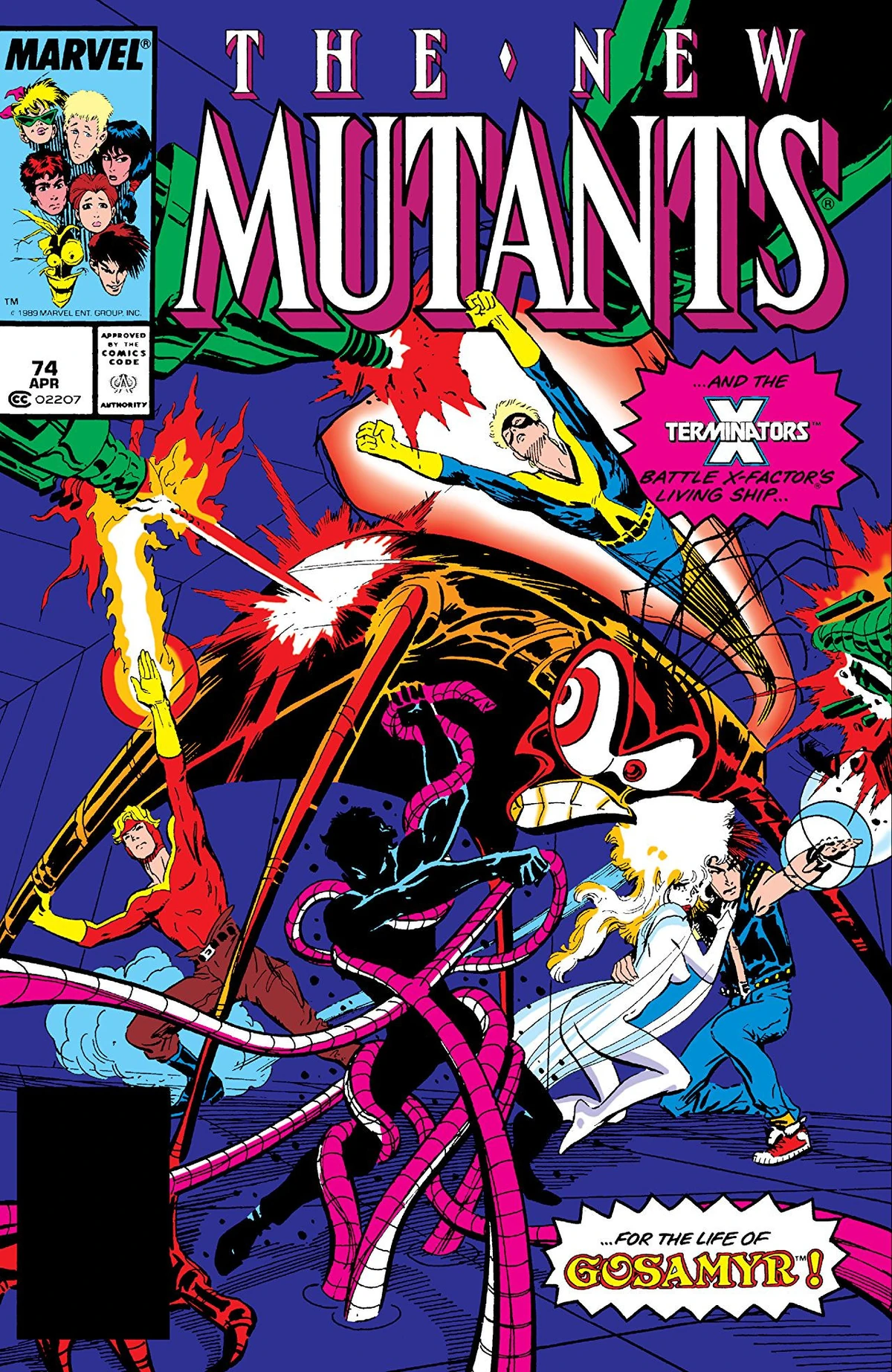 New Mutants Vol 1 74 | Marvel Database | Fandom