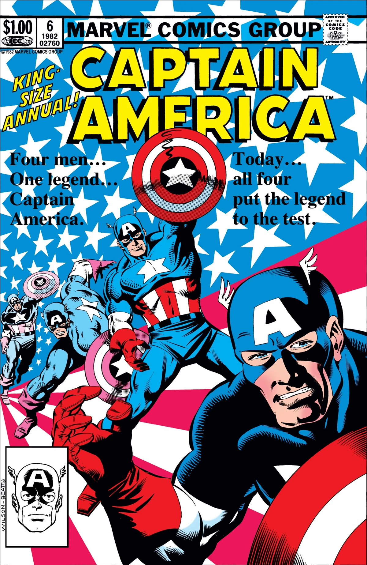 Captain America Annual Vol 1 6 | Marvel Database | Fandom