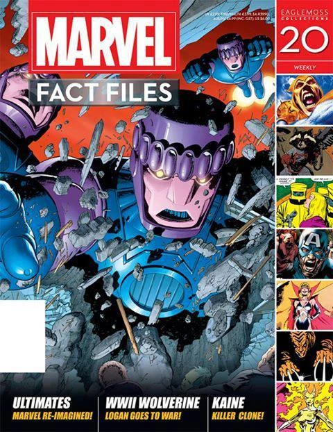 Marvel Fact Files Vol 1 20 | Marvel Database | Fandom