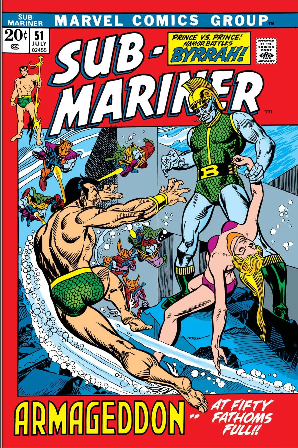 Sub-Mariner Vol 2 51 | Marvel Database | Fandom