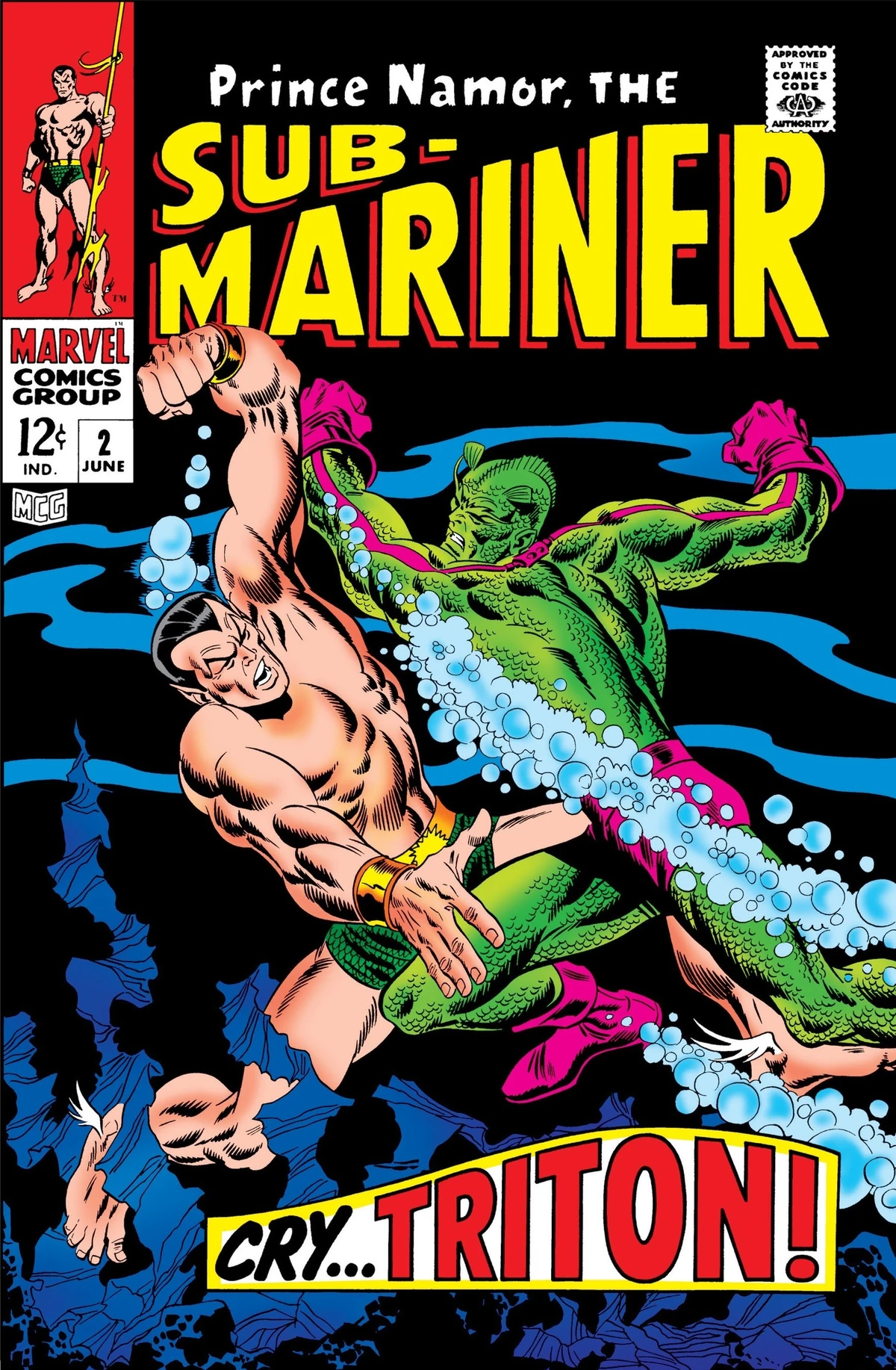 Sub-Mariner Vol 2 2 | Marvel Database | Fandom