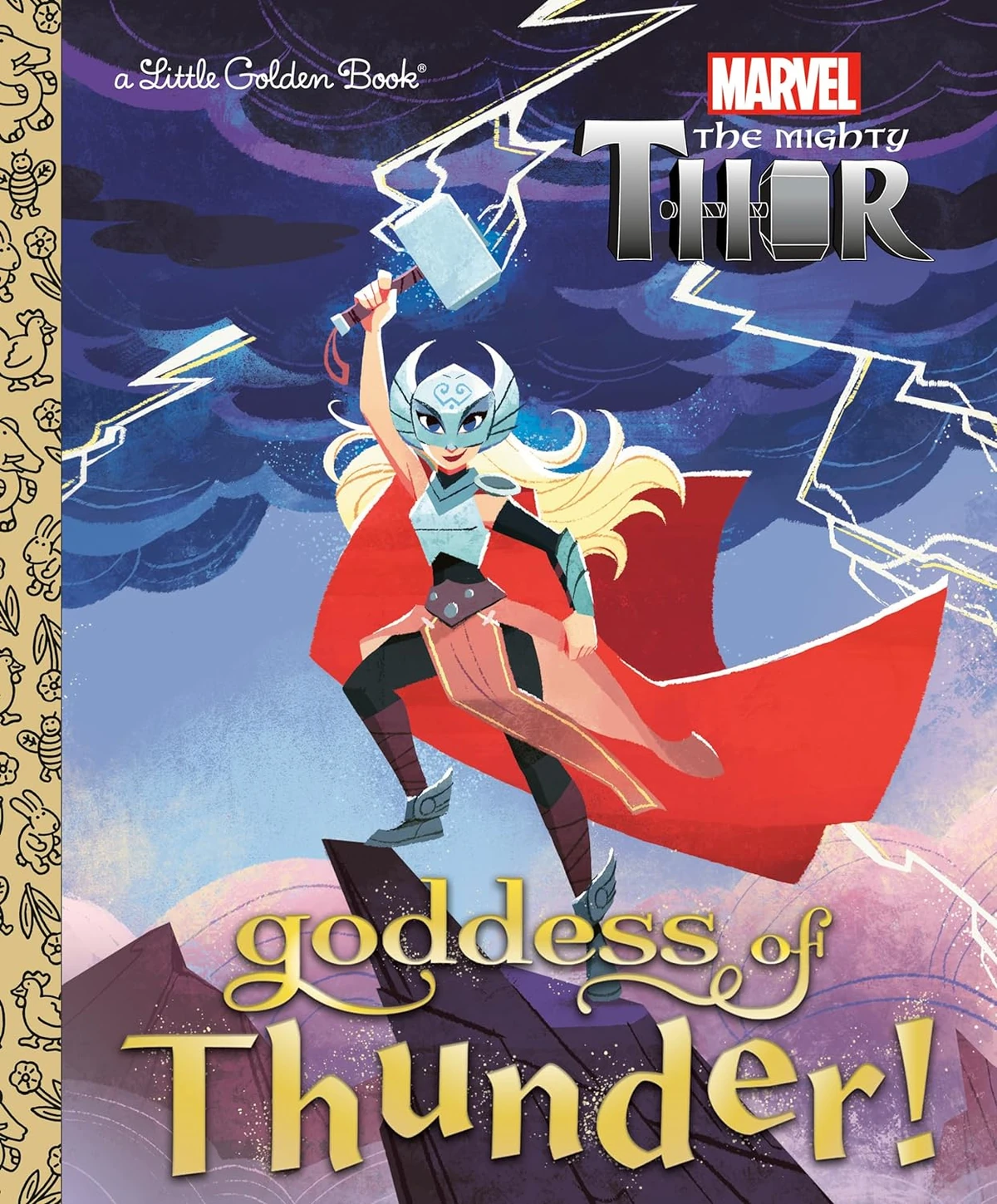 The Mighty Thor: Goddess of Thunder! (Little Golden Book) | Marvel ...