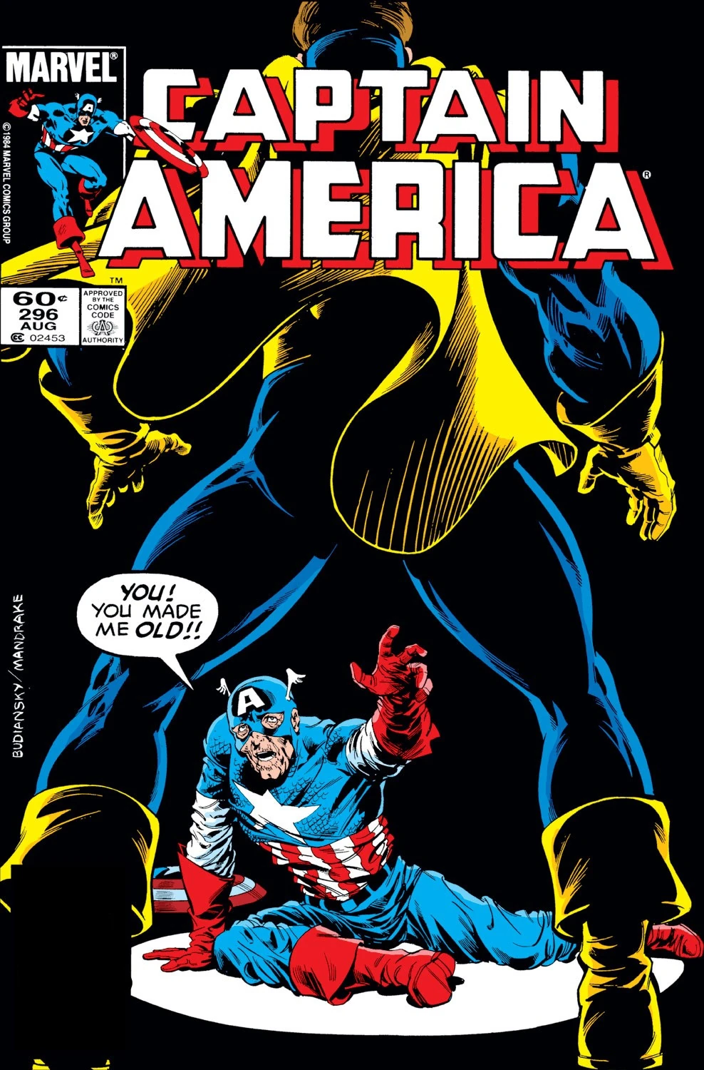Captain America Vol 1 296 | Marvel Database | Fandom