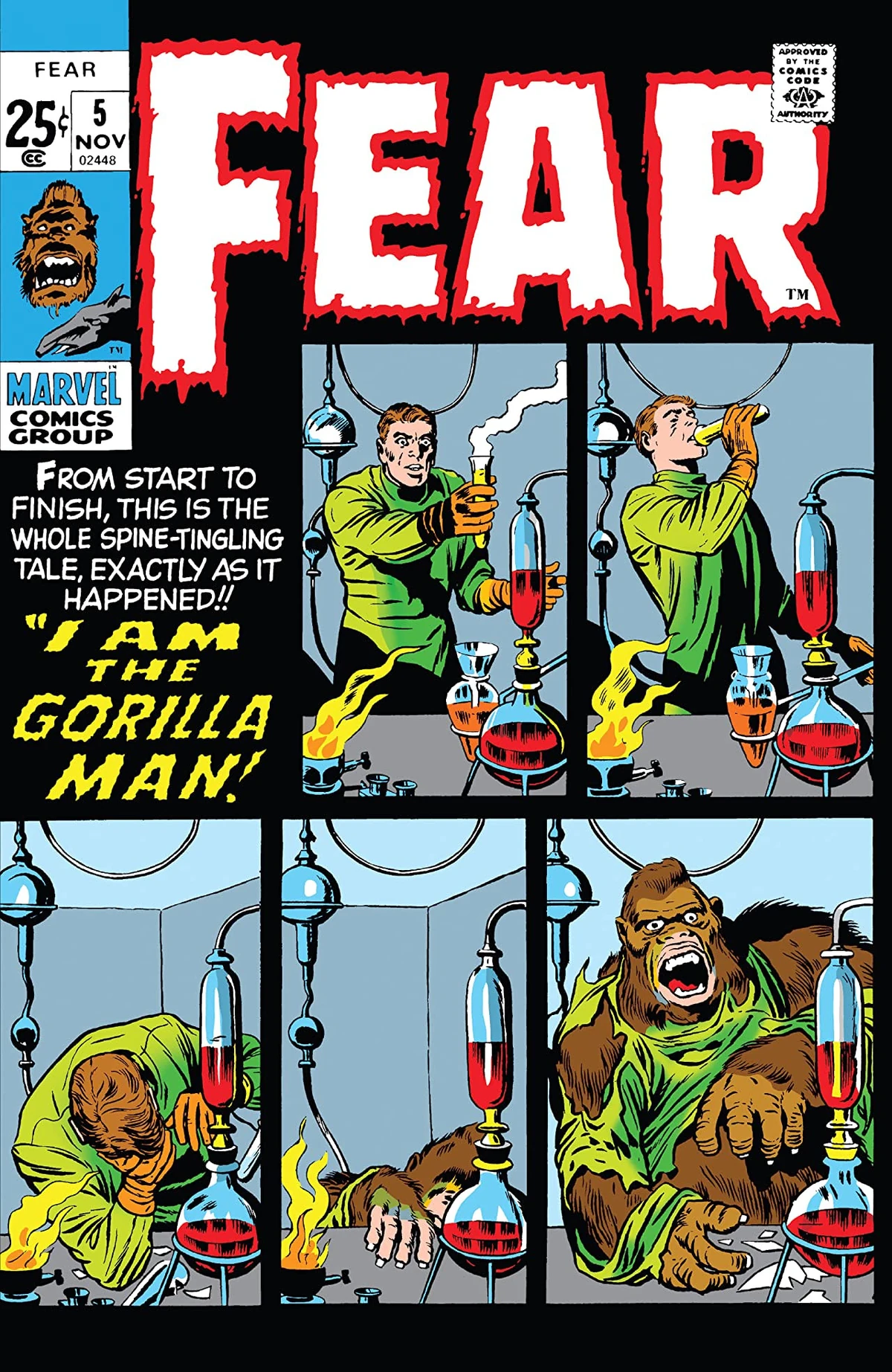 Fear Vol 1 5 | Marvel Database | Fandom