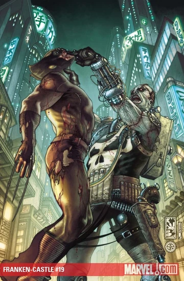 Daken Vs Punisher