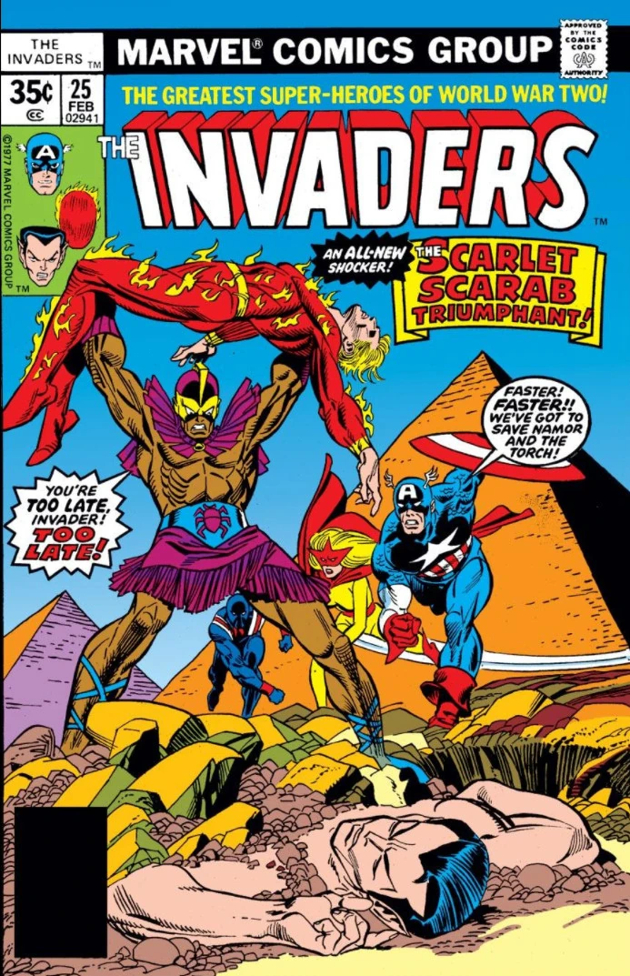 Invaders Vol 1 25 | Marvel Database | Fandom