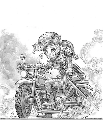 Kick Ass 2 Hit Girl Motorcycle