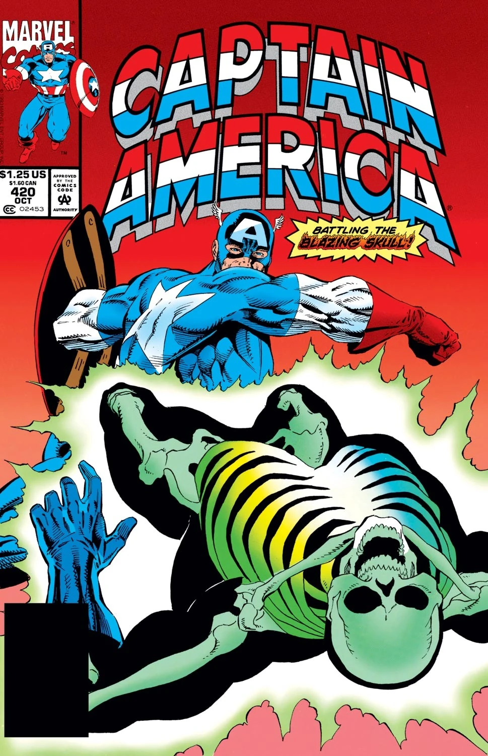 Captain America Vol 1 420 | Marvel Database | Fandom
