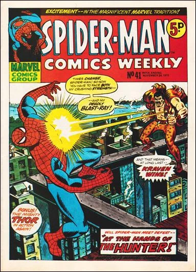 Spider-Man Comics Weekly Vol 1 41 | Marvel Database | Fandom