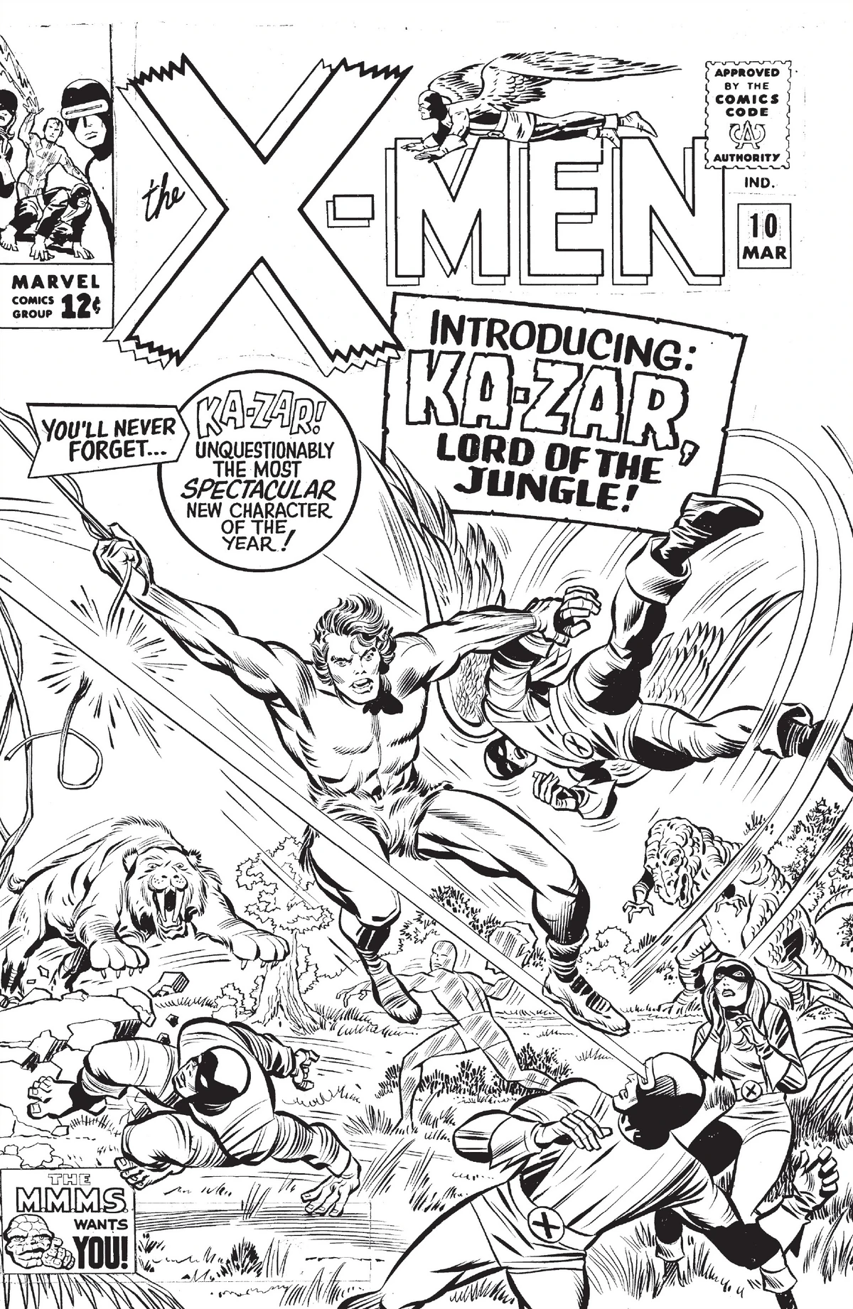 marvel x men coloring pages